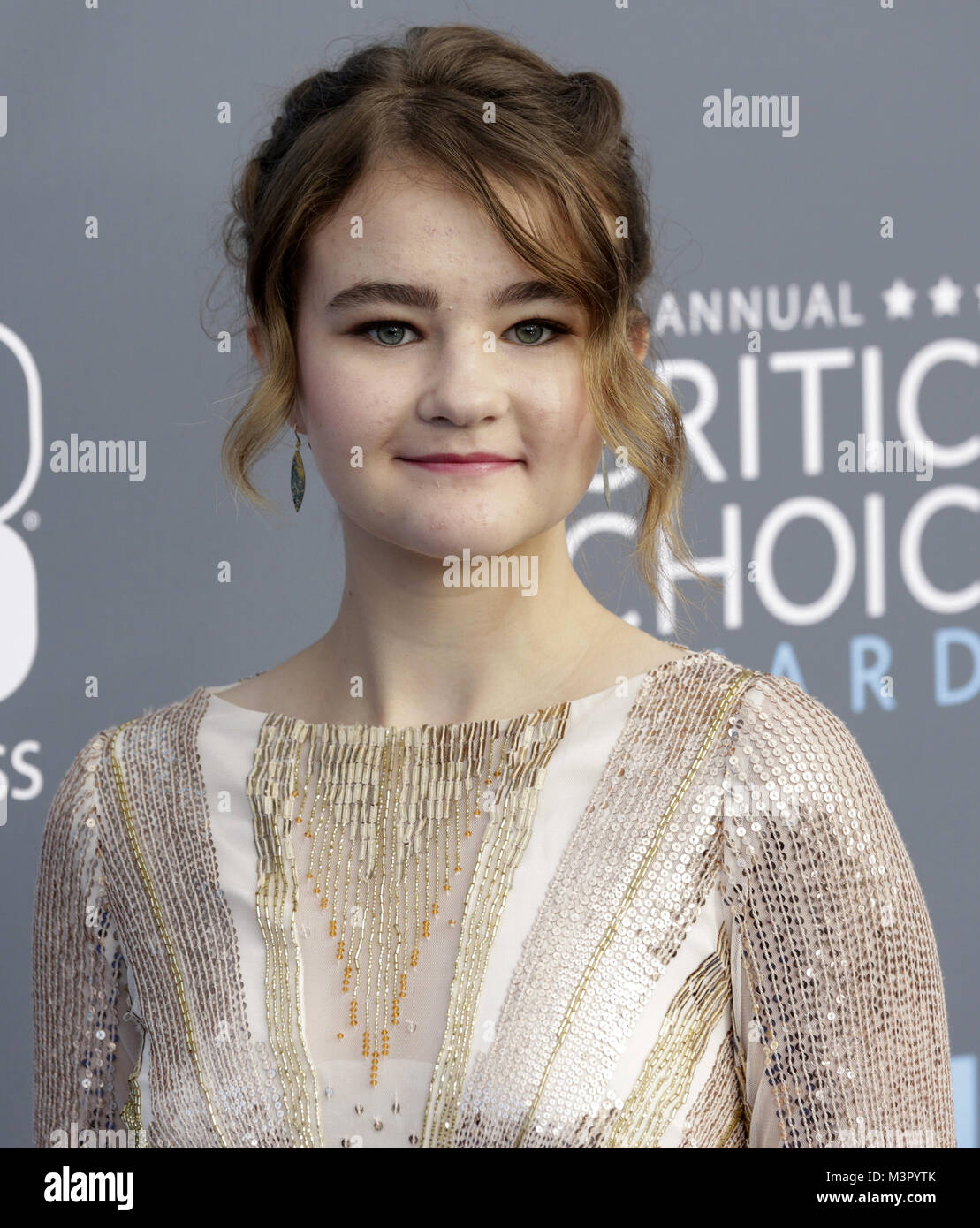The 23rd Annual Critics' Choice Awards - Arrivals Featuring: Millicent ...