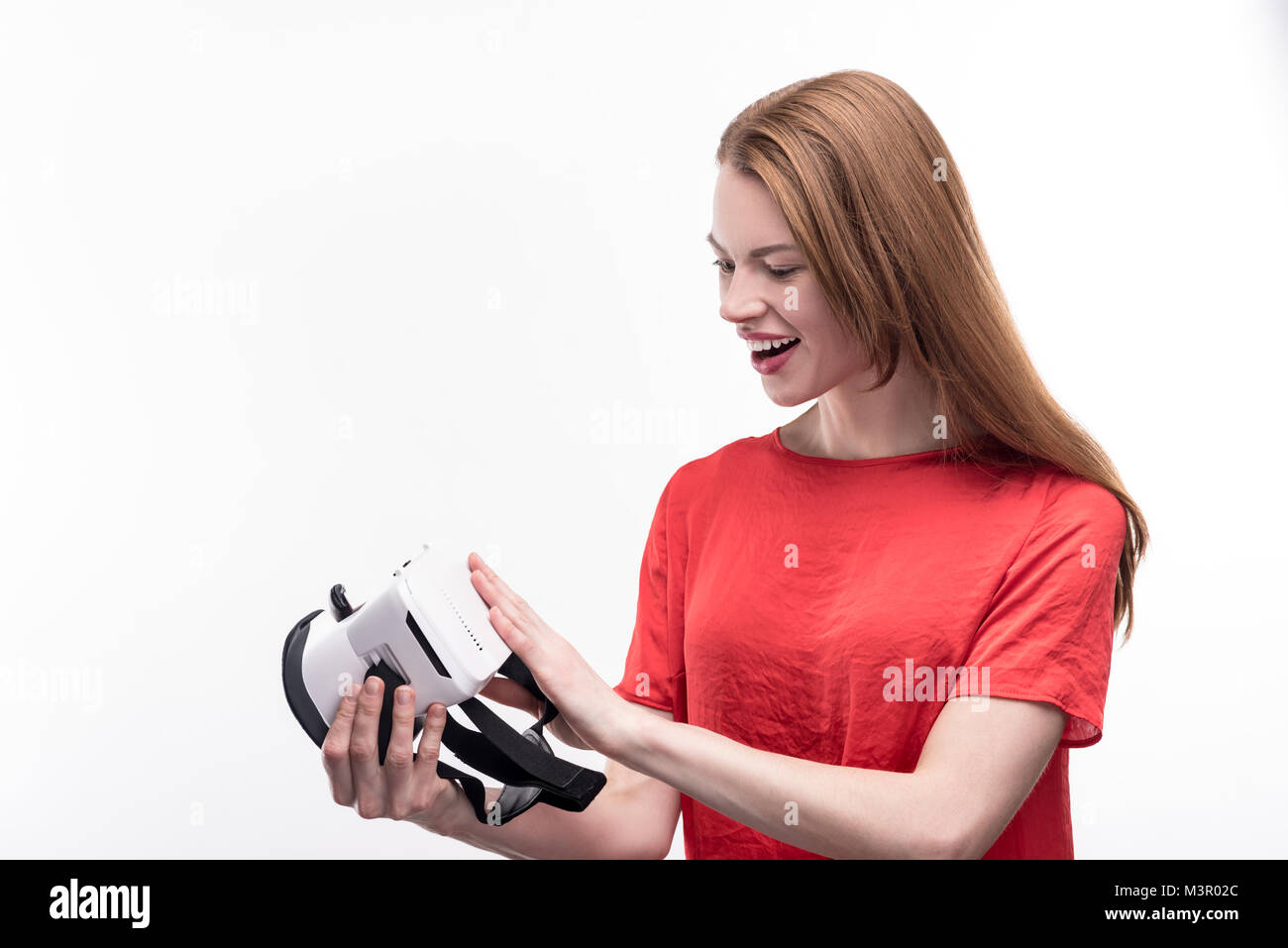 Scrutinizing look hi-res stock photography and images - Alamy