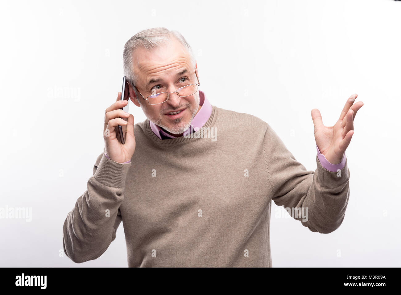 Look gesticulating hi-res stock photography and images - Alamy