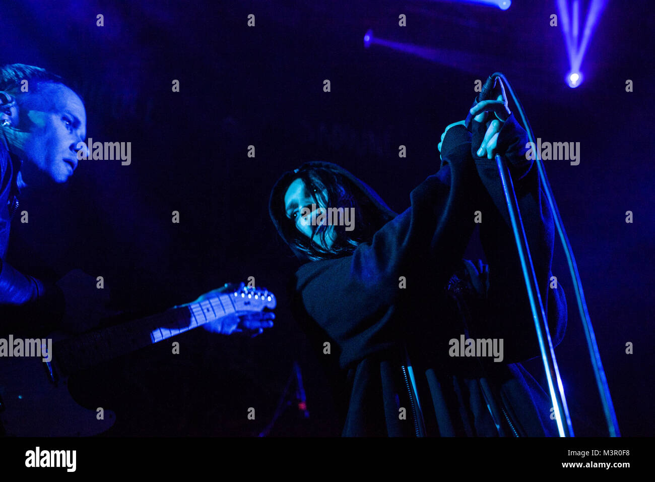 The Swedish singer Nicole Sabouné performs a live concert at the Nordic ...