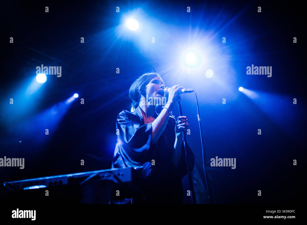 The Swedish singer, musician and songwriter Nina Persson performs a ...