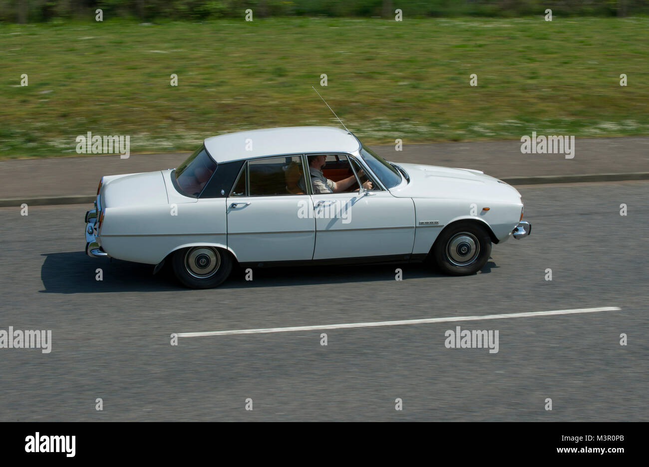 1973 Rover 2000 SC 'P6' classic British luxury saloon car Stock Photo ...