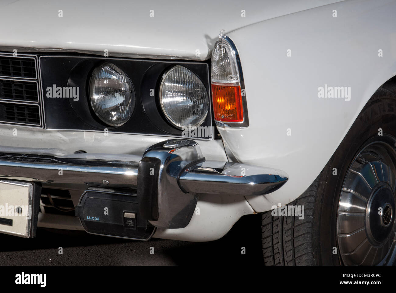 1973 Rover 2000 SC 'P6' classic British luxury saloon car Stock Photo ...