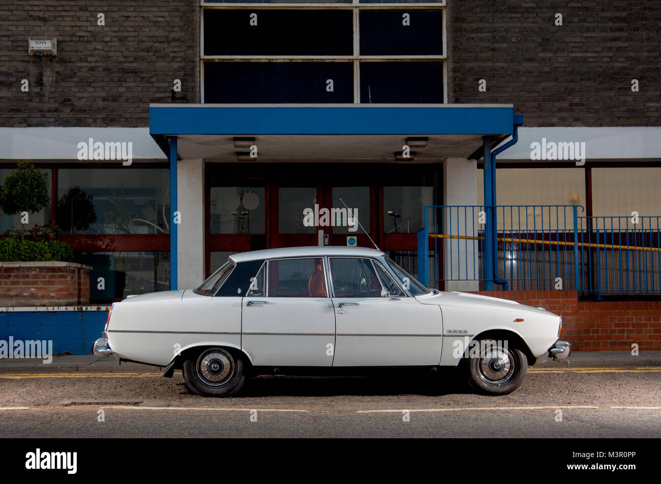 1973 Rover 2000 SC 'P6' classic British luxury saloon car Stock Photo ...