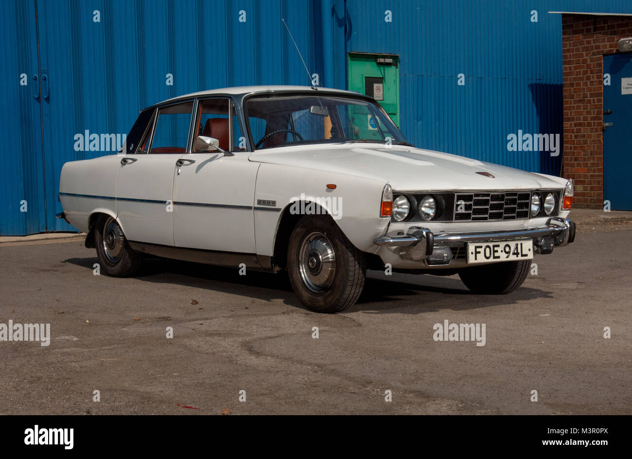 1973 Rover 2000 SC 'P6' classic British luxury saloon car Stock Photo ...