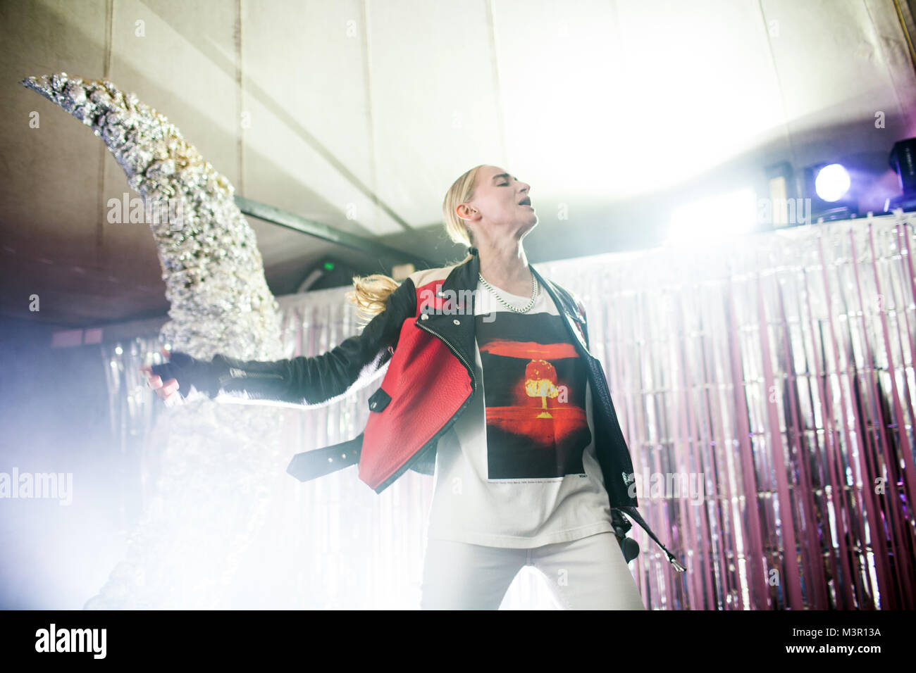 The Swedish rapper Silvana Imam performs a live concert at the Danish ...
