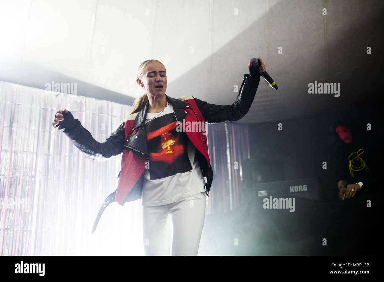 The Swedish rapper Silvana Imam performs a live concert at the Danish ...