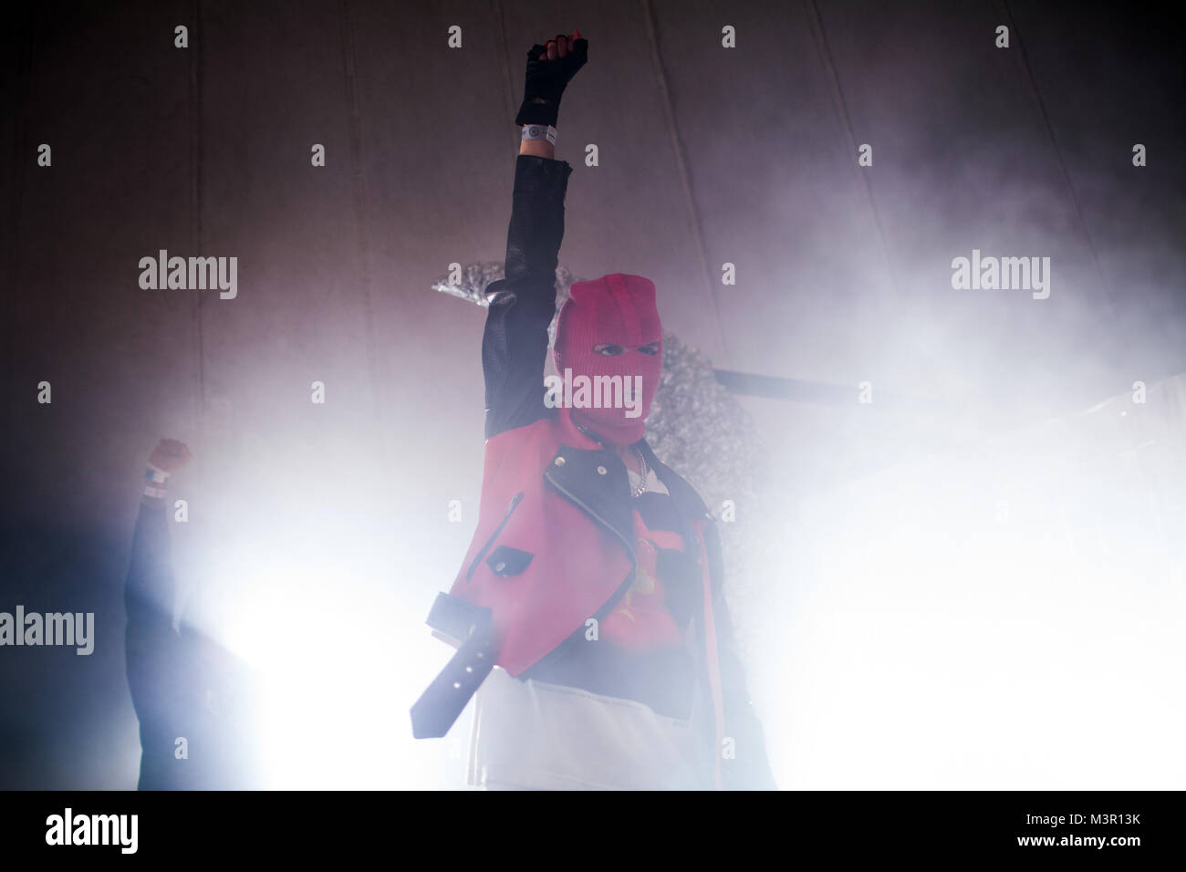 The Swedish rapper Silvana Imam performs a live concert at the Danish ...