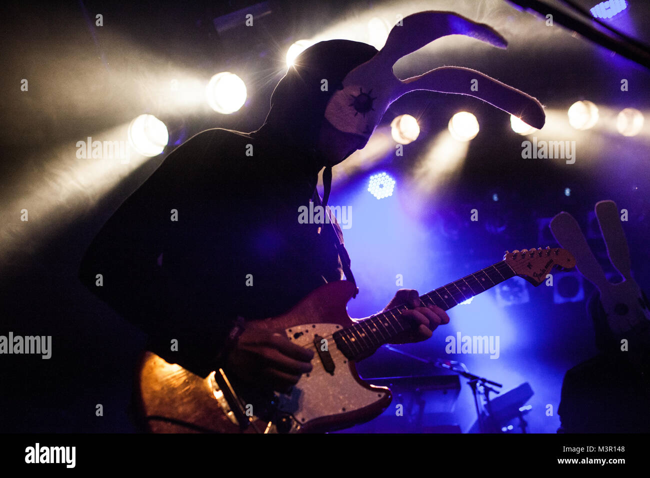 The Danish music project Sleep Party People performs a live concert at ...