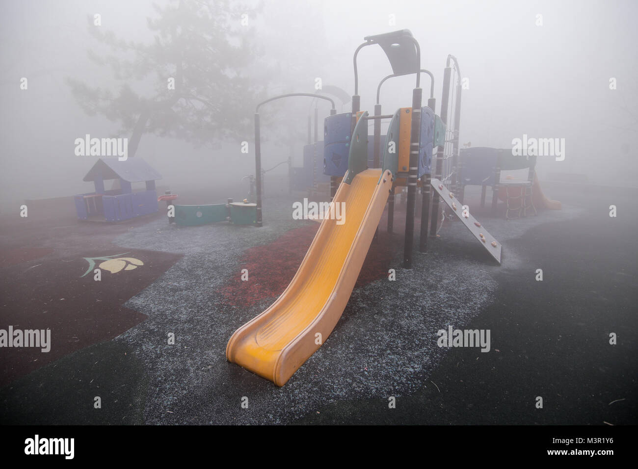 Eerie playground hi-res stock photography and images - Alamy