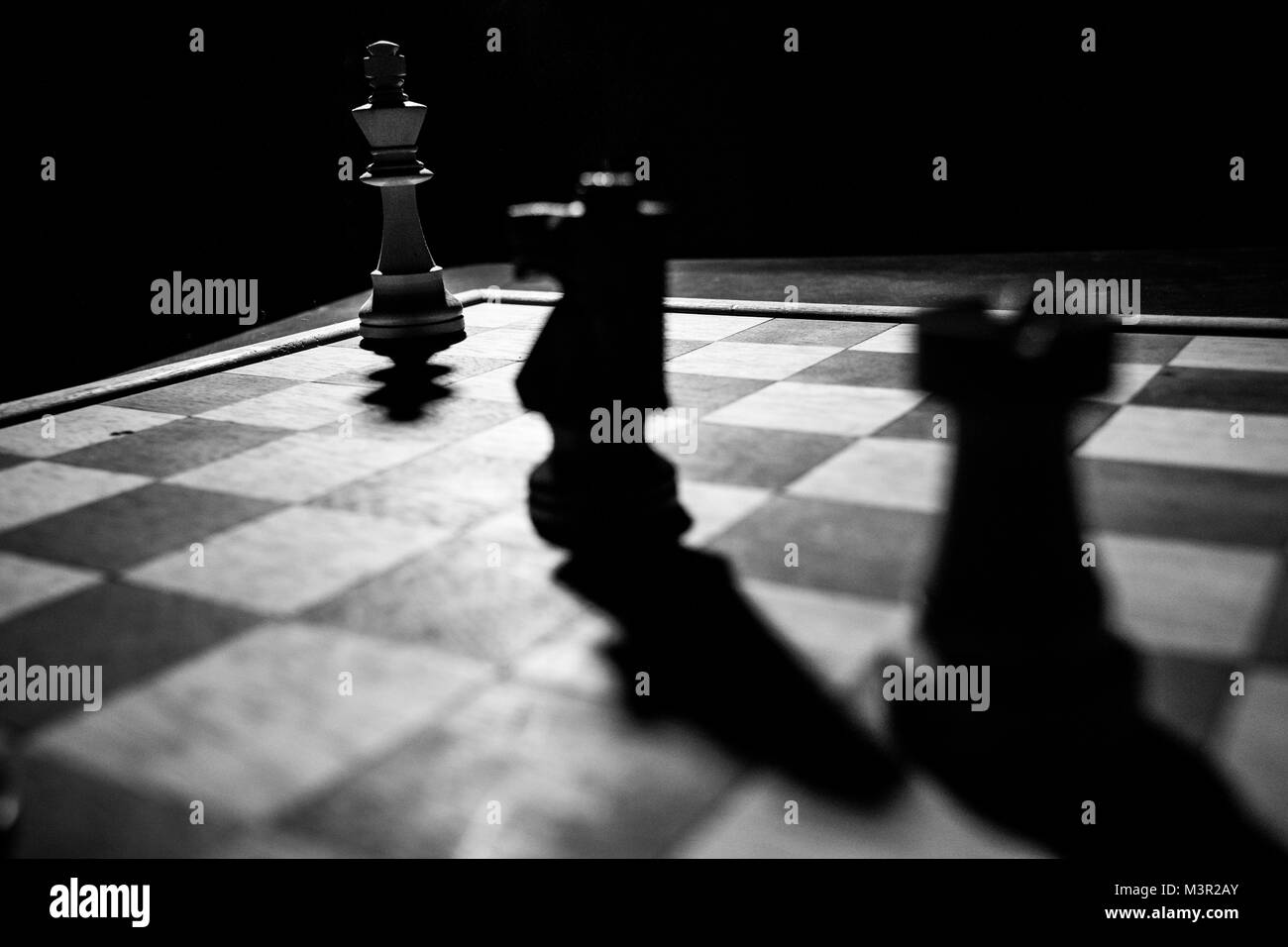 Intense game of chess hi-res stock photography and images - Alamy