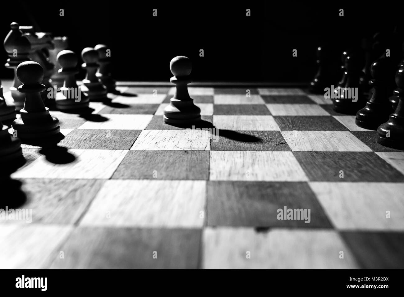 Intense game of chess hi-res stock photography and images - Alamy