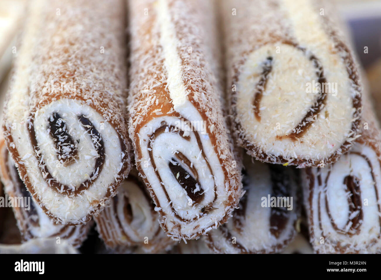 Turkish delight. Lokum. Sweet candies with nuts. turkish delight for ...