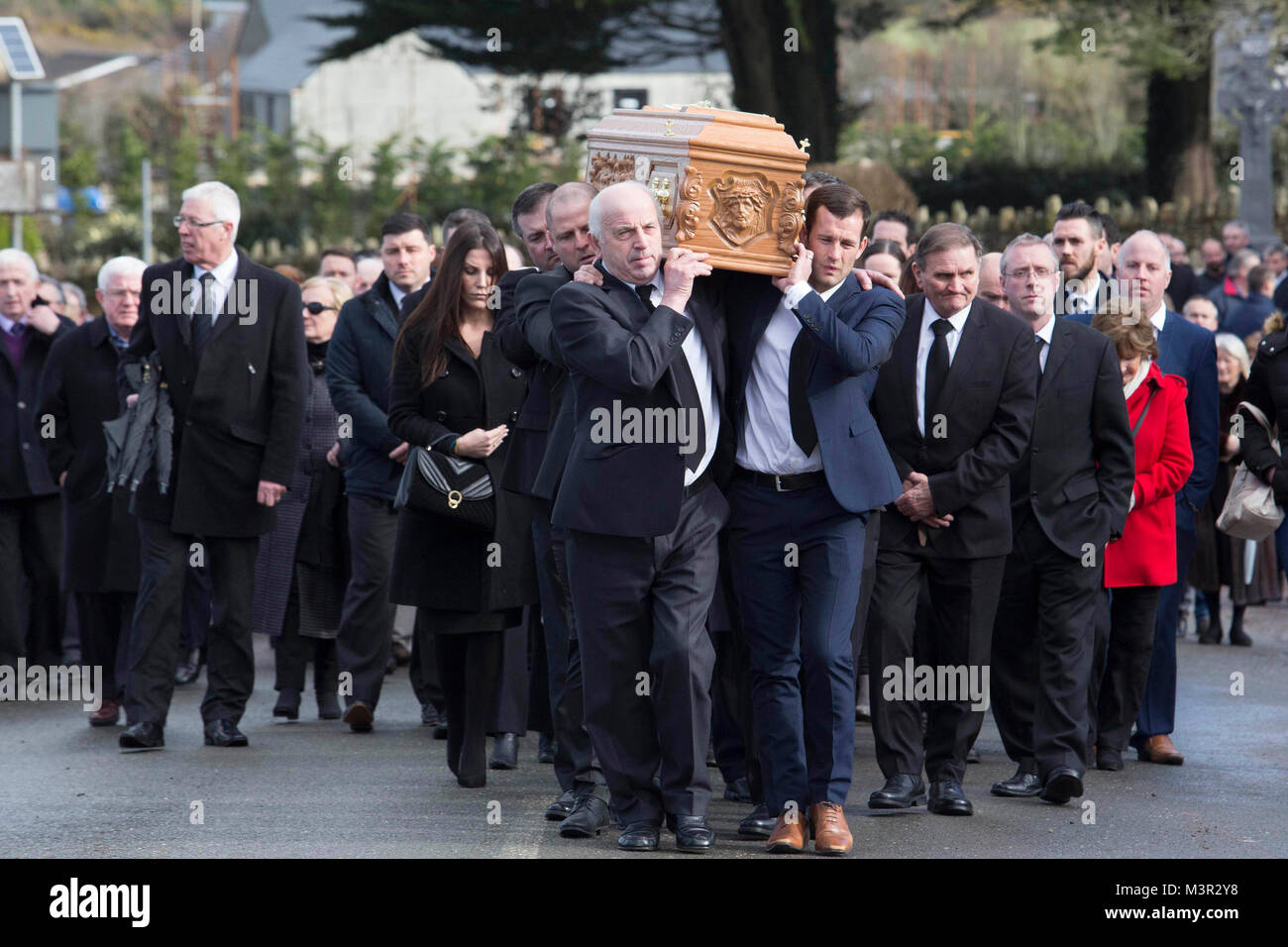 The coffin of former celtic hi-res stock photography and images - Alamy