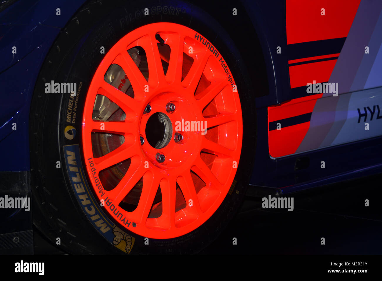 Car Front and Back at Auto Expo Stock Photo - Alamy