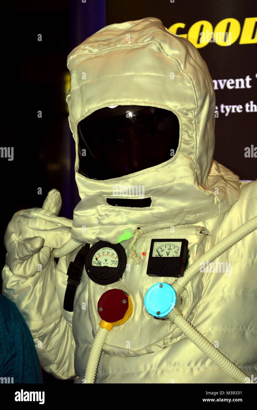 Astronaut flying on white background hi-res stock photography and ...