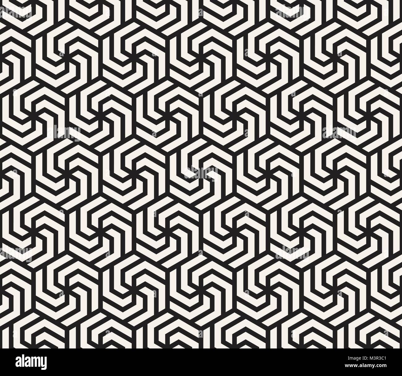 Vector seamless pattern. Modern stylish abstract texture. Repeating ...