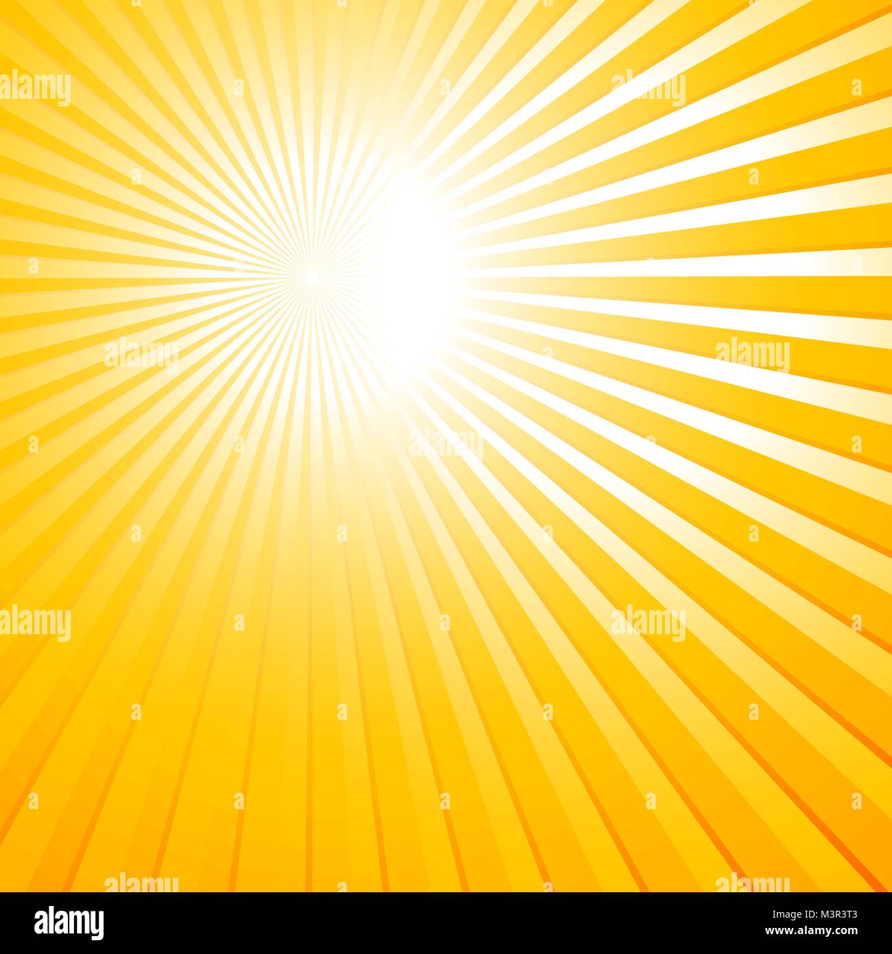 abstract summer background with sun rays Stock Vector Image & Art - Alamy