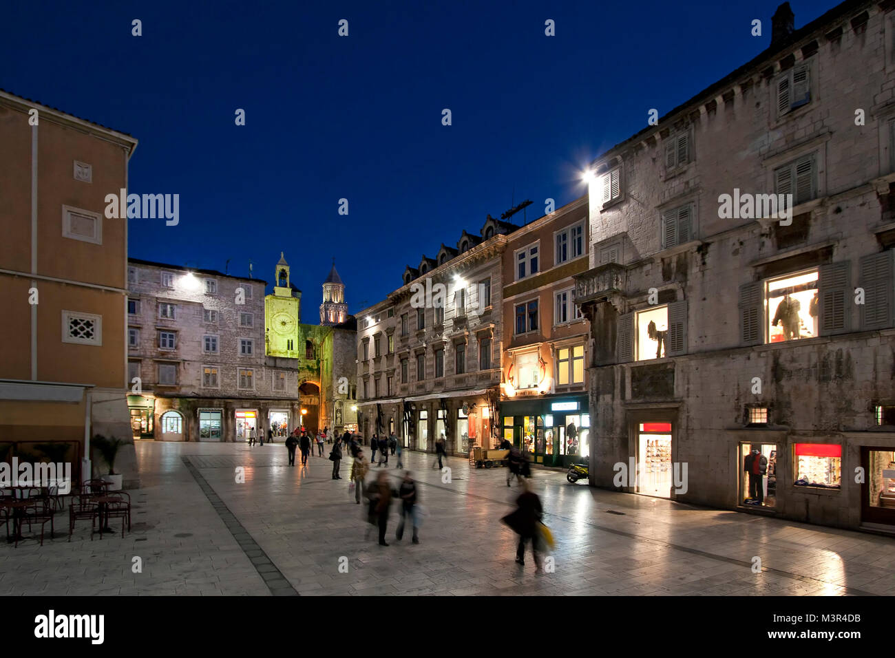 People's square (Pjaca), earlier Gentlemen's square, is in the center ...