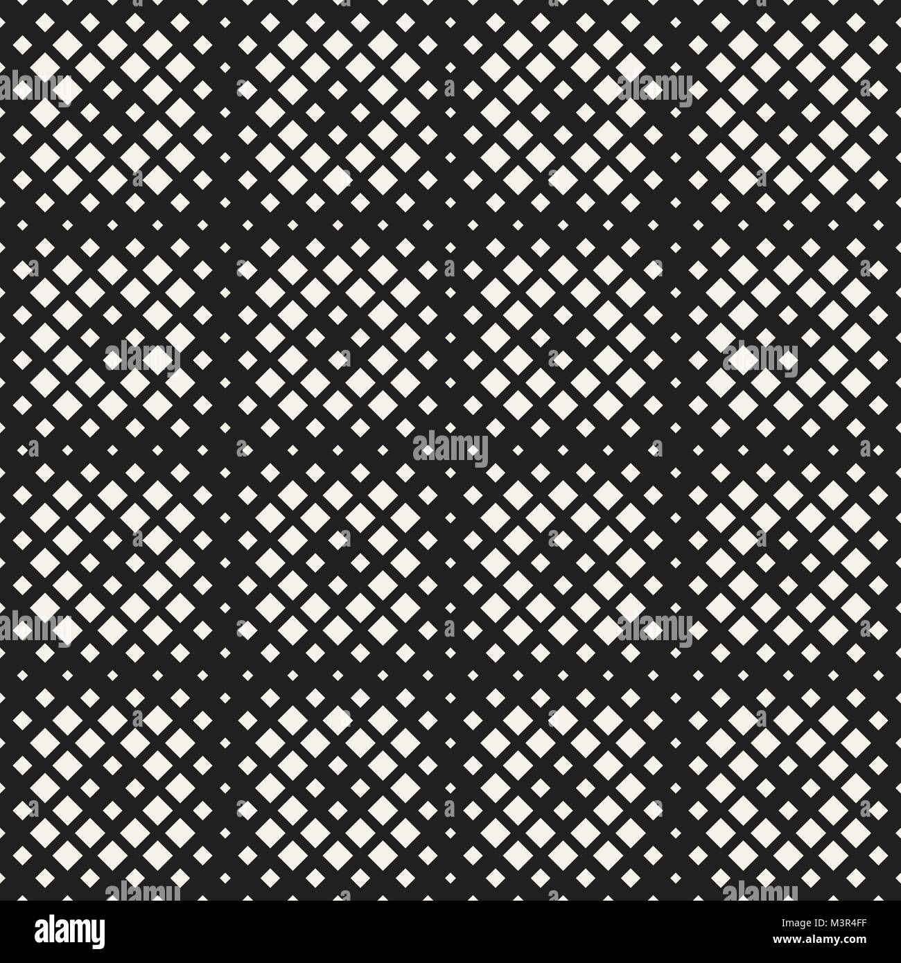 Stylish halftone texture. Endless abstract background with random size ...