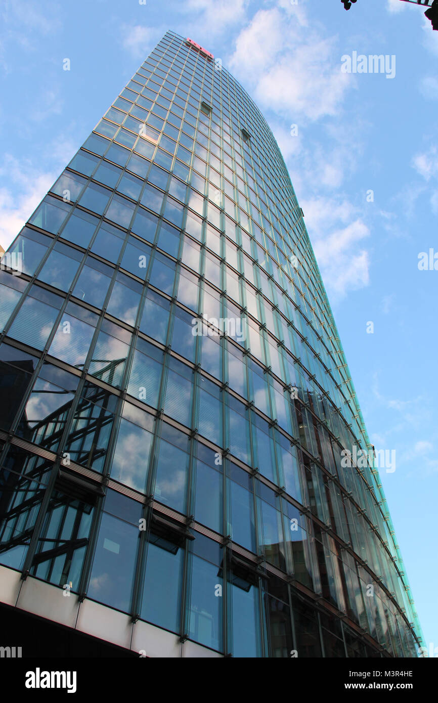 A modern building (Bahntower) in Berlin (Germany Stock Photo - Alamy
