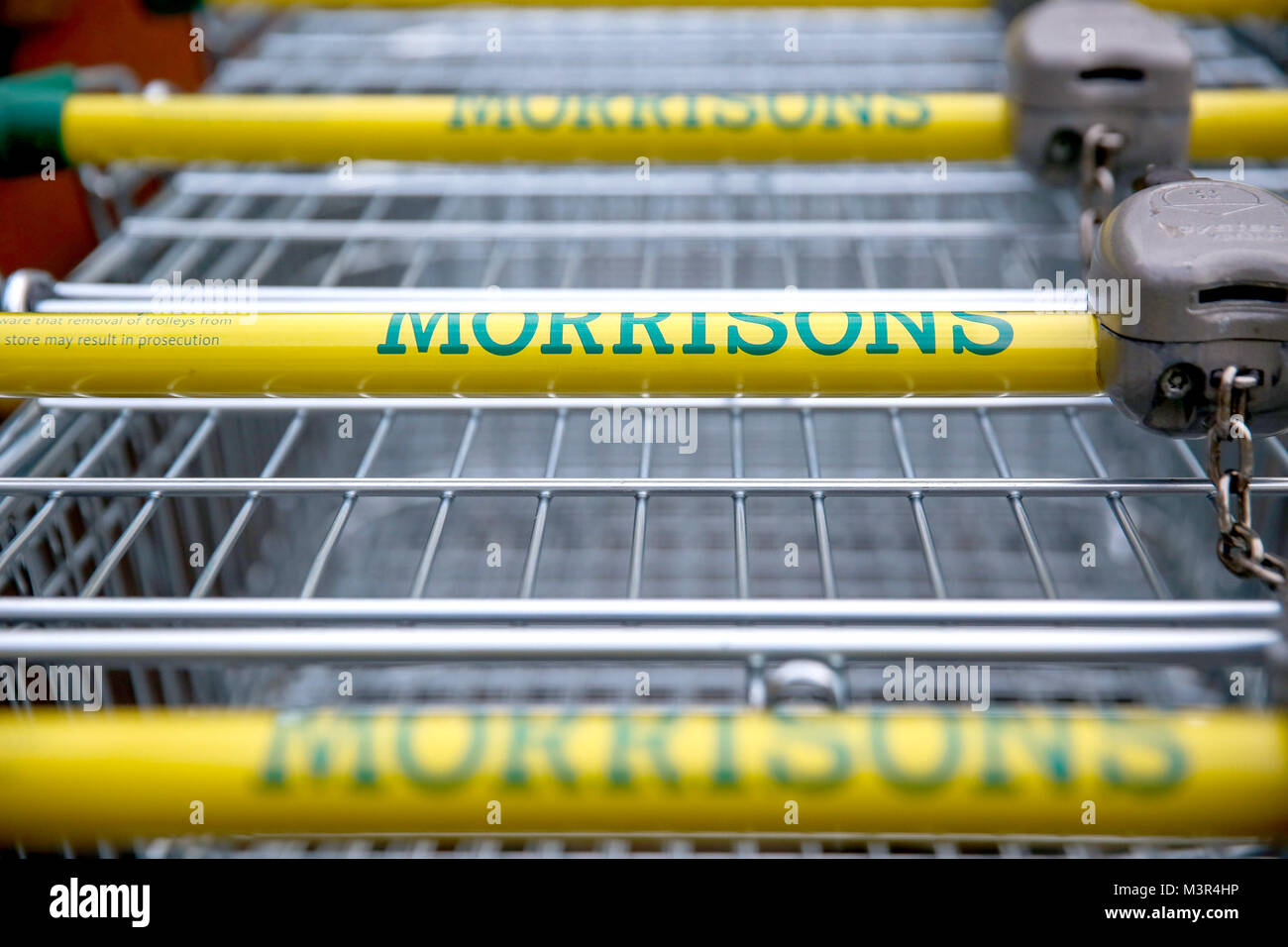 General view of the Morrisons store in Wood Green, north London ...