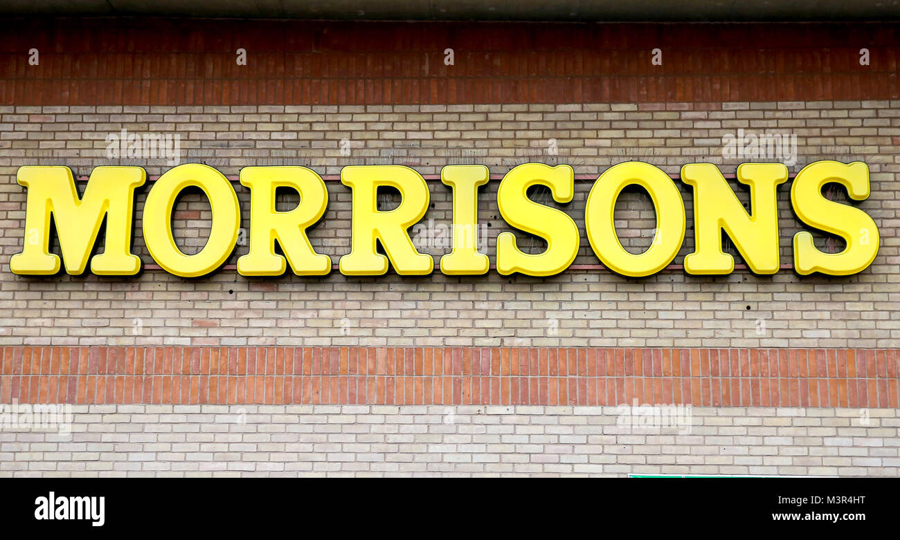 General view of the Morrisons store in Wood Green, north London ...