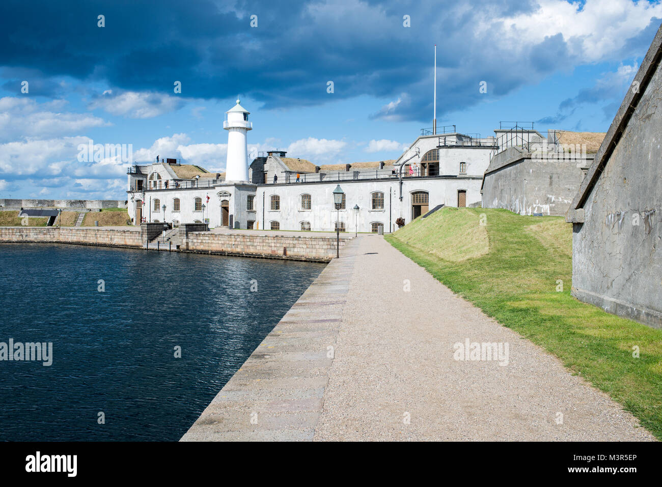 The Fort Trekroner close to Copenhagen in Denmark on an artifical ...