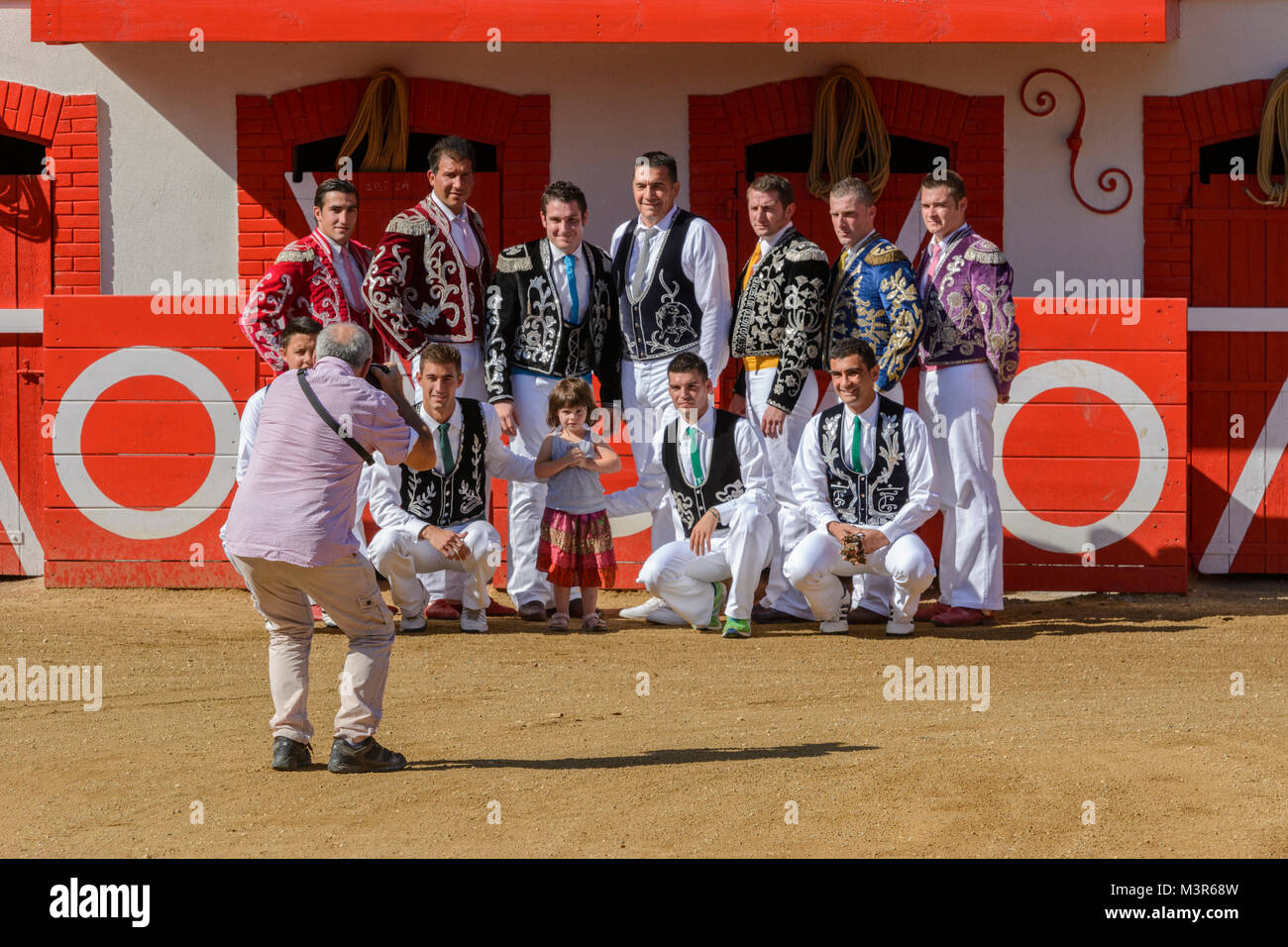 Course Landaise - a humane form of bullfighting involving dodging ...