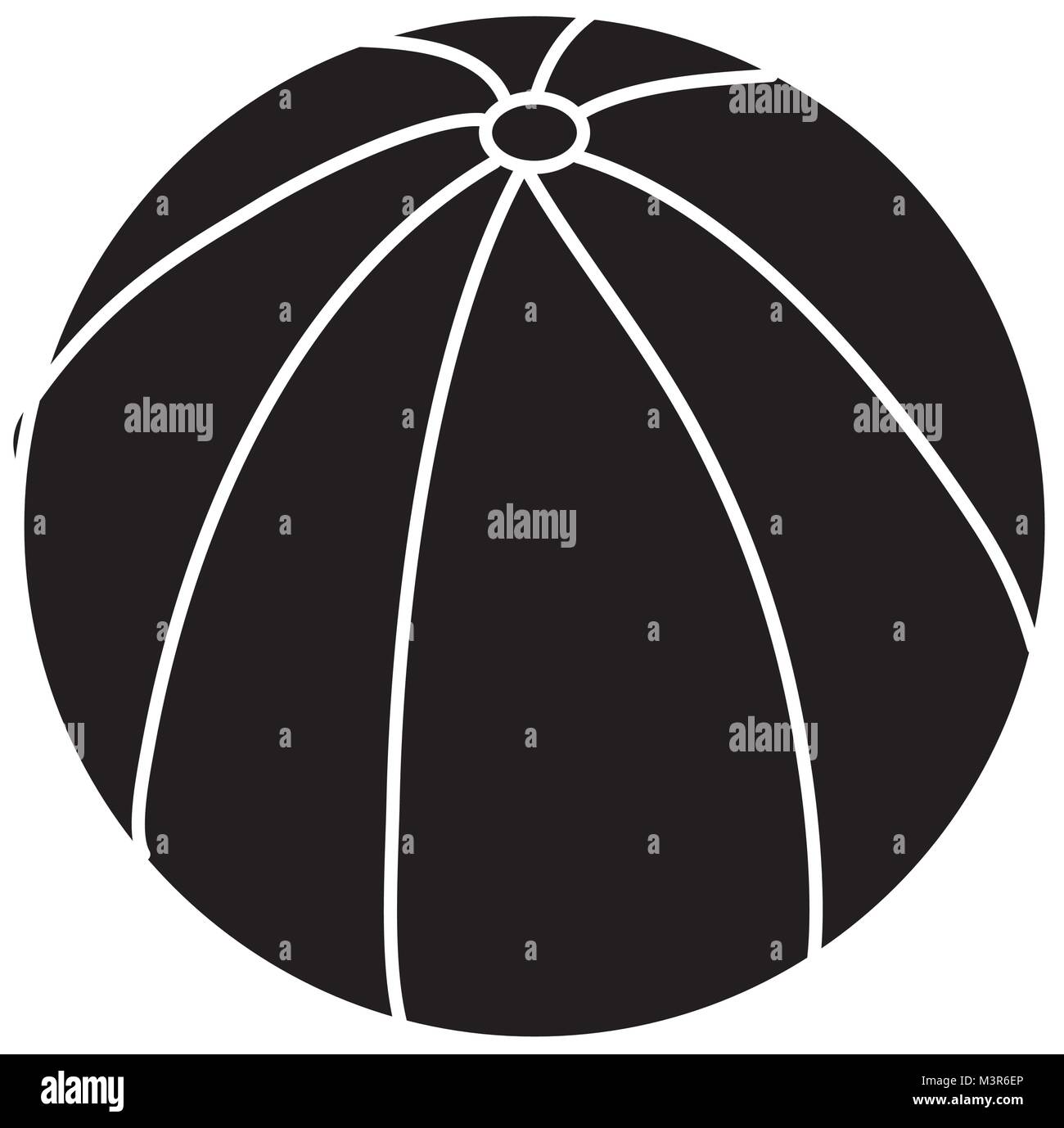 beach ball rubber toy play image Stock Vector Image & Art - Alamy