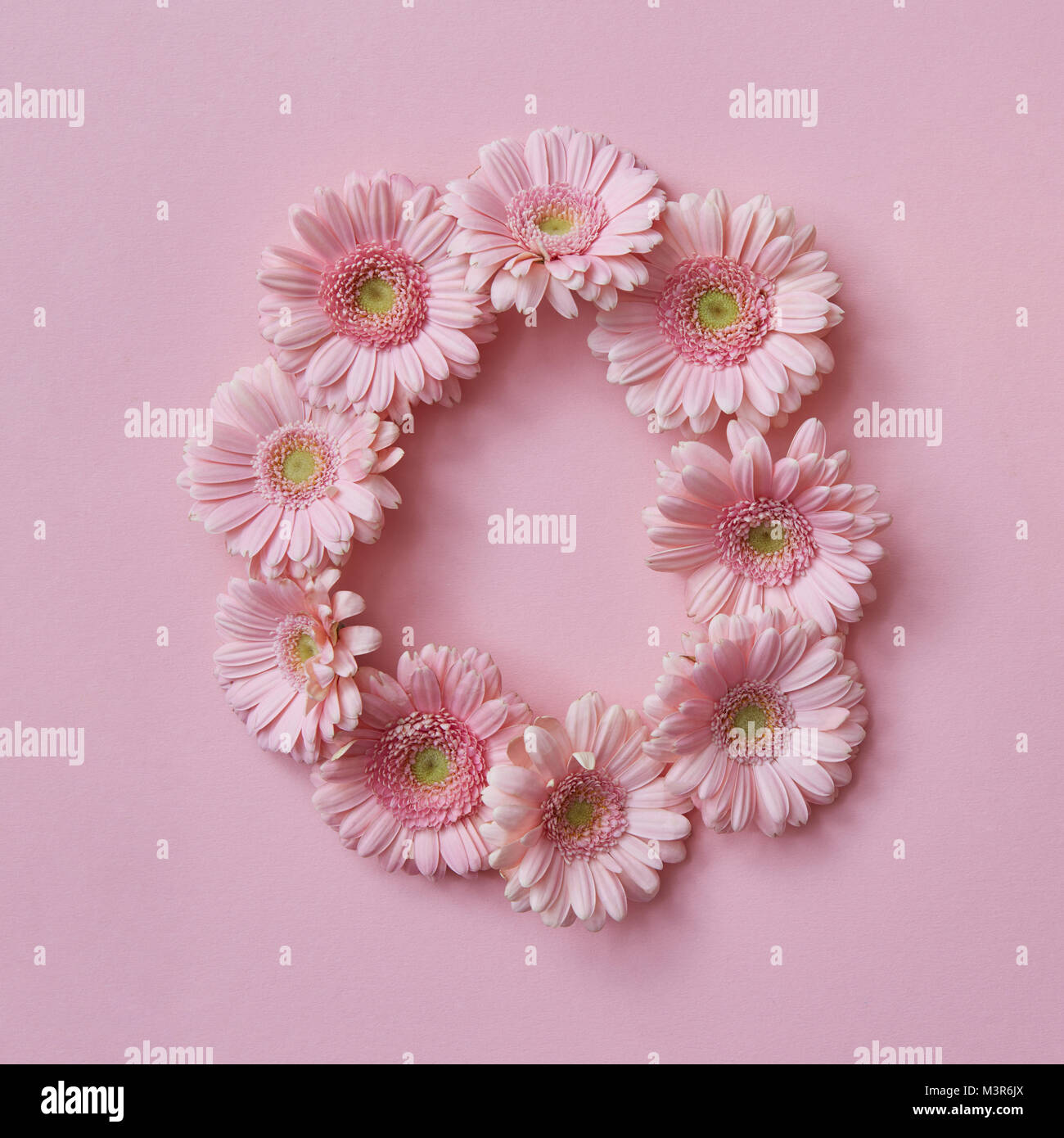 letter O made of flowers. Part of the word LOVE , floral alphabet Stock ...