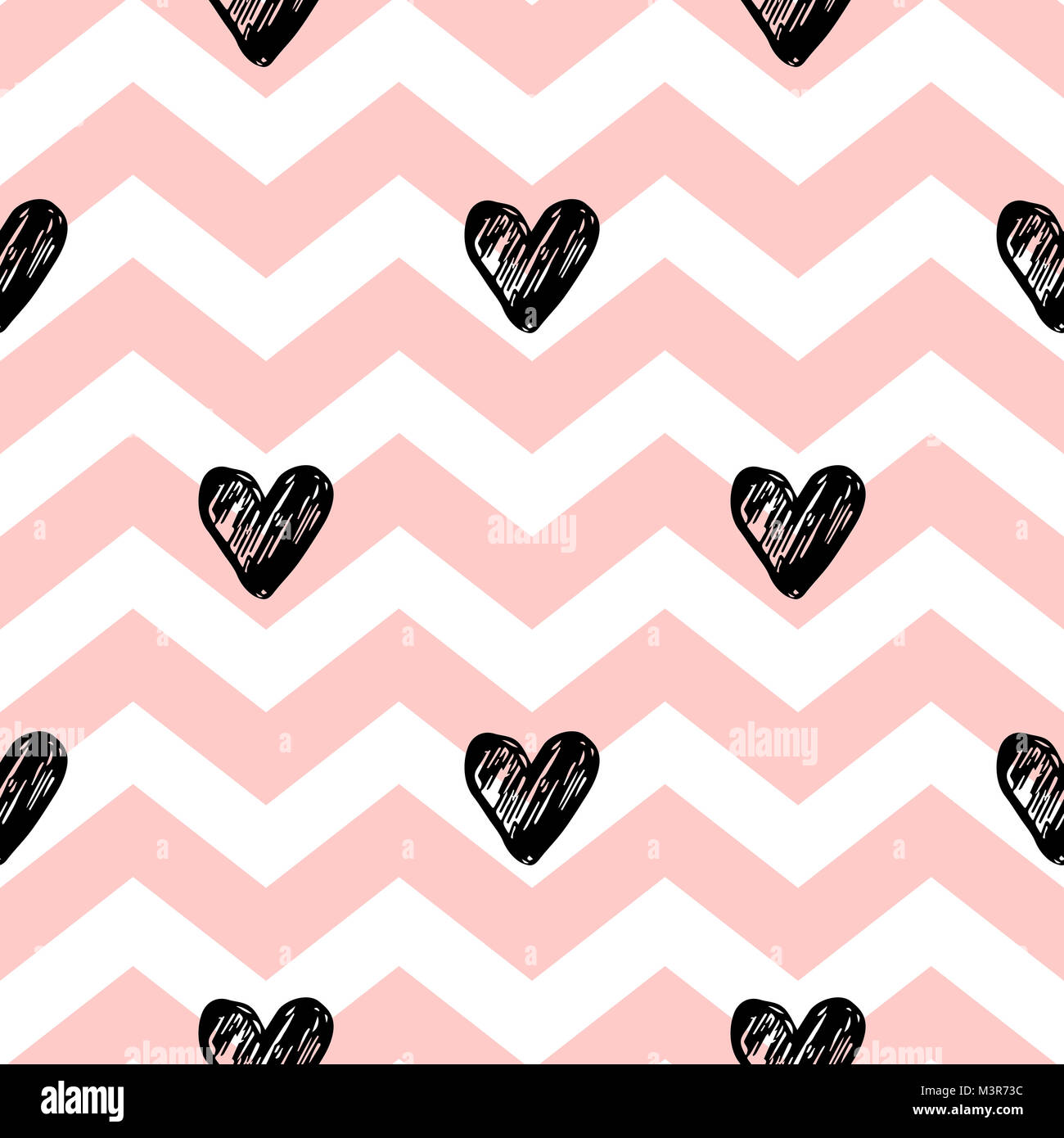 Pink Chevron Pattern Wallpaper
