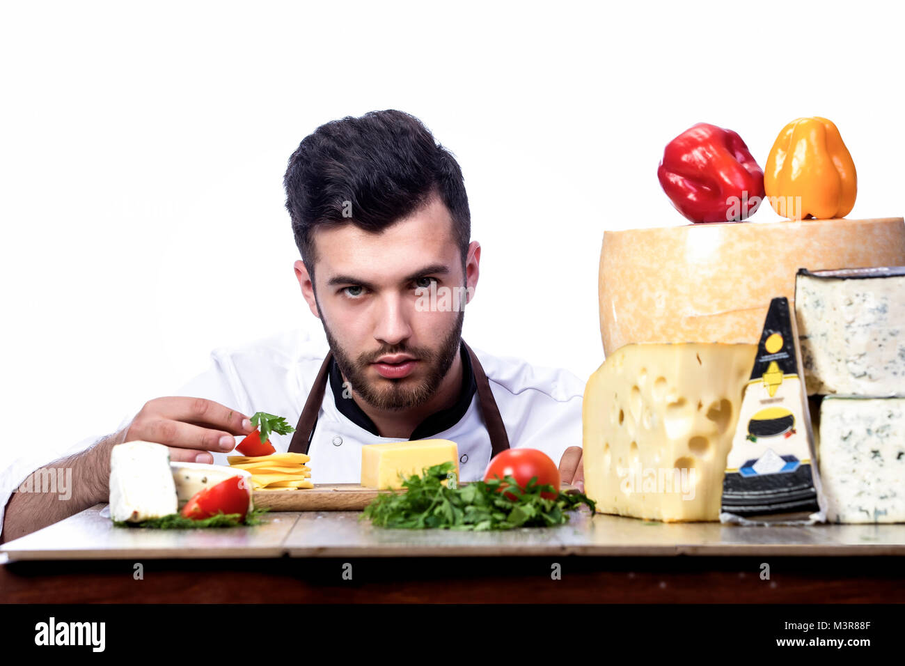 Chef model hi-res stock photography and images - Alamy
