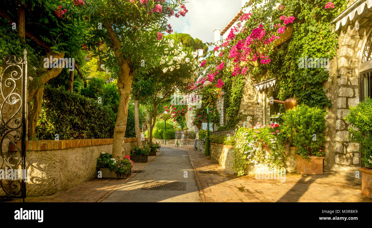 Capri walkway hi-res stock photography and images - Alamy