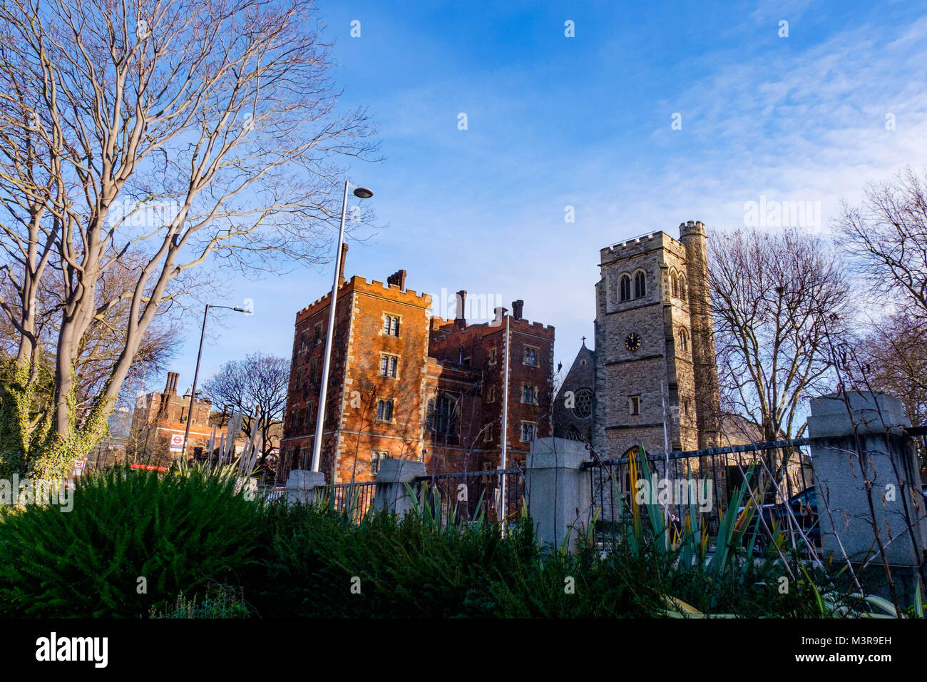 Morton's tower albert Embankment Stock Photo - Alamy