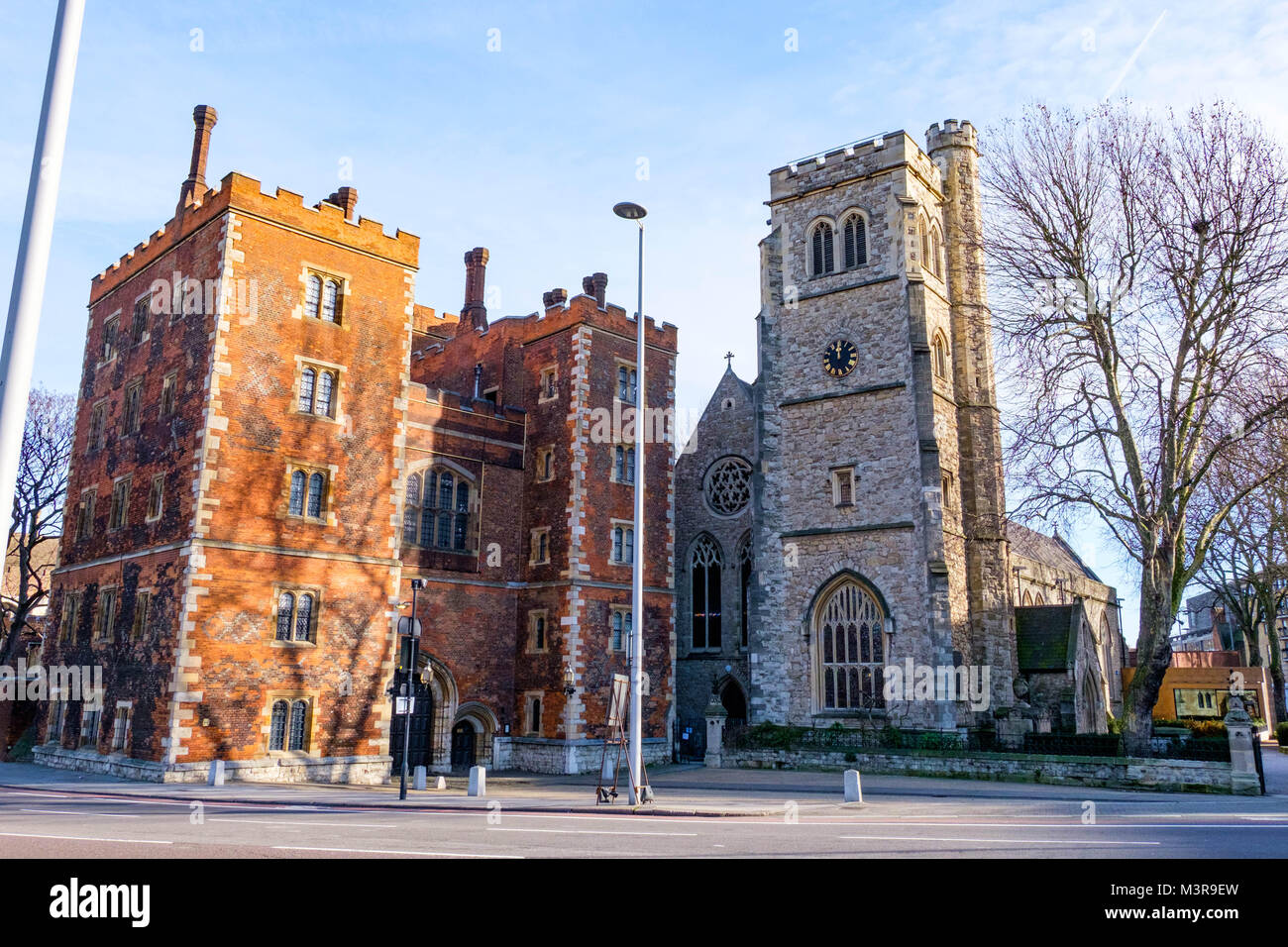 Morton's tower albert Embankment Stock Photo - Alamy