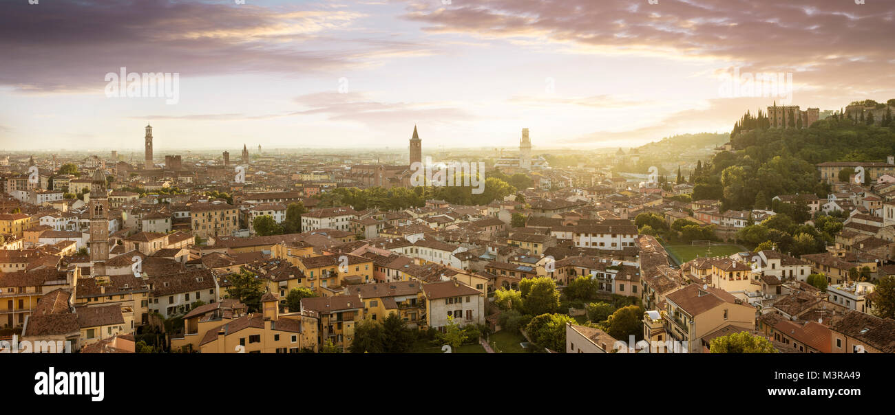 San peter castle at verona hi-res stock photography and images - Alamy