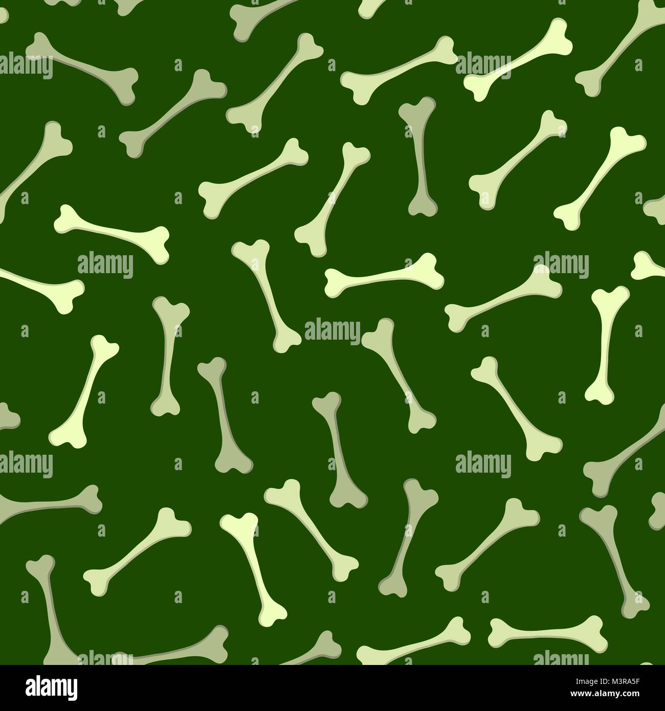 Bones Seamless Pattern Isolated Stock Vector Image & Art - Alamy