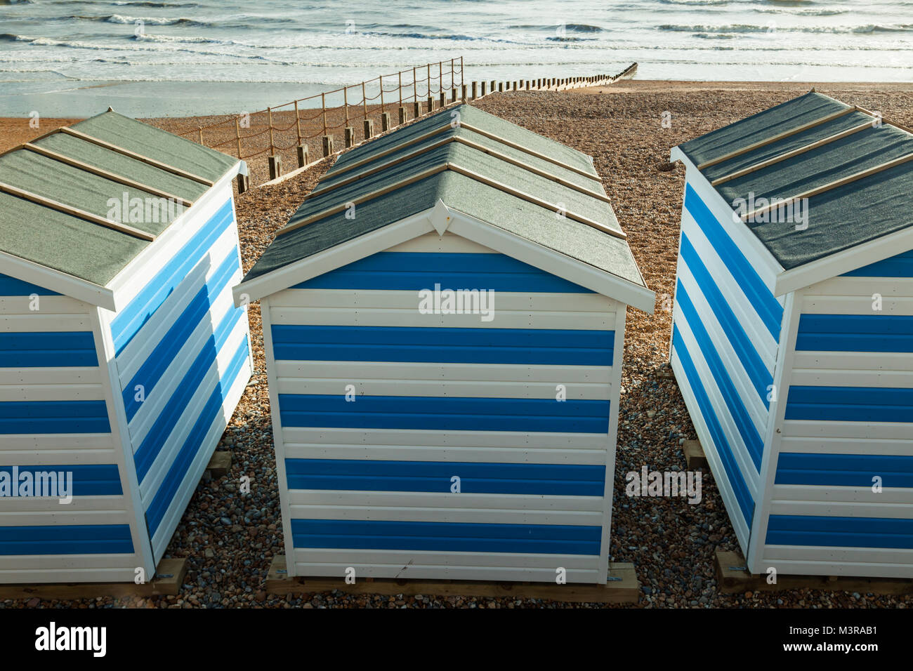 Beach huts in Hastings, East Sussex, England Stock Photo - Alamy