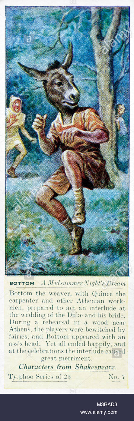 Nick Bottom Midsummer Nights Dream