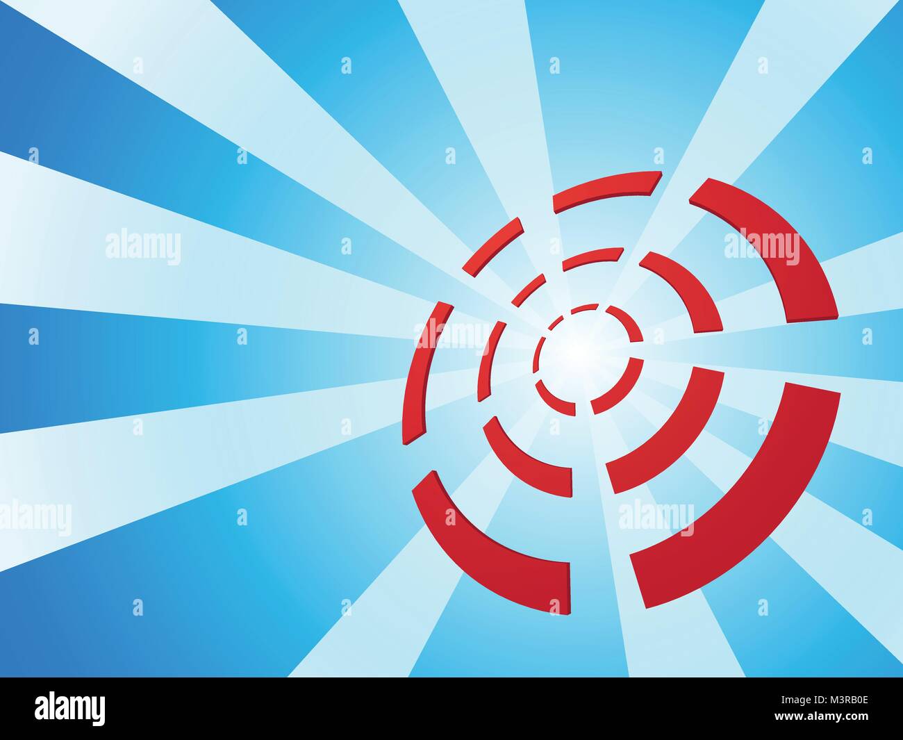 Red target ring Stock Vector Images - Alamy