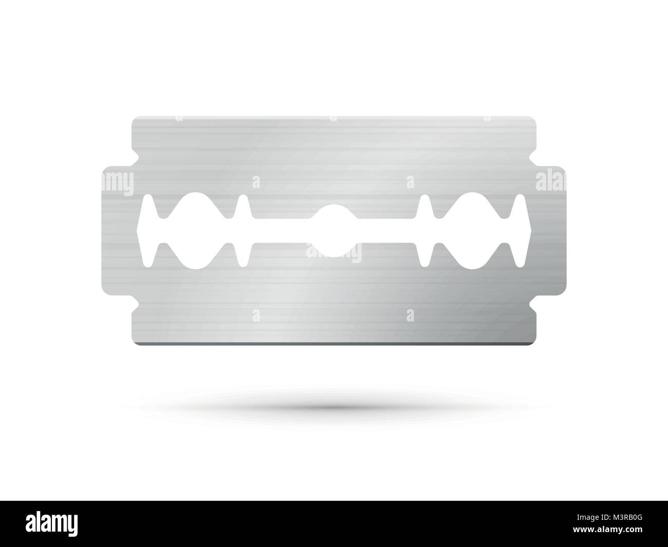 steel razor blade Stock Vector Image & Art - Alamy