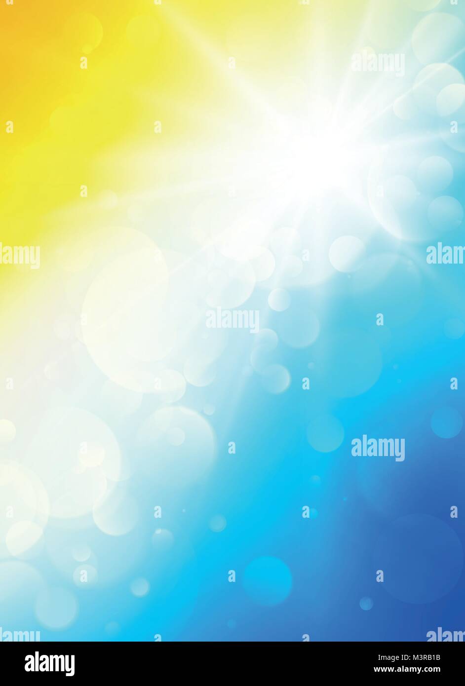 Light rays beach Stock Vector Images - Alamy