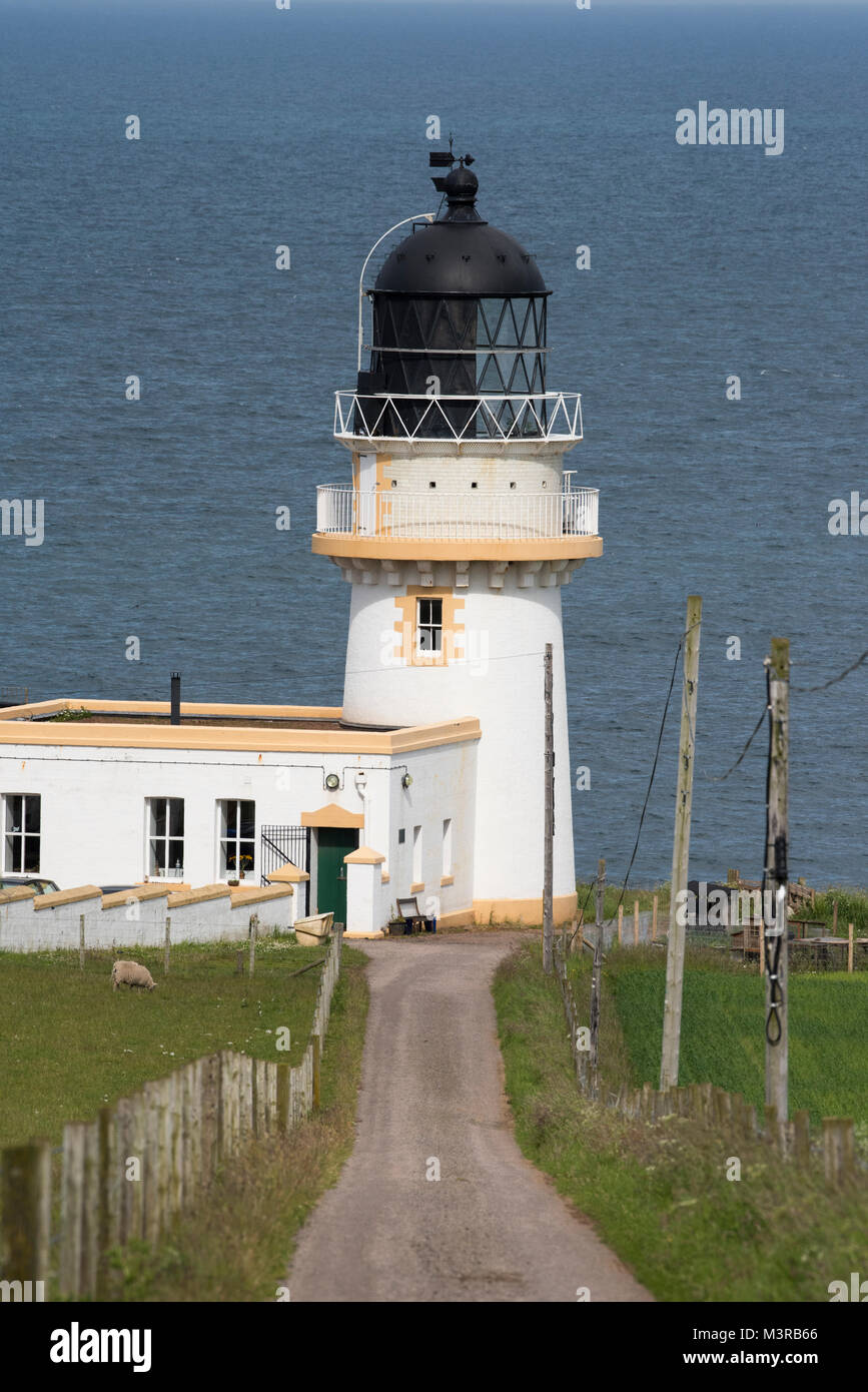 Lighthouse scotland tod head hi-res stock photography and images - Alamy