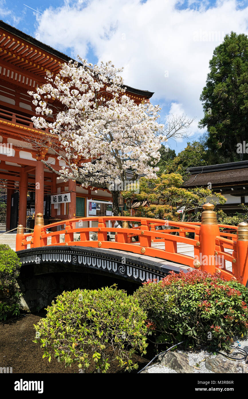 Japan, Honshu island, Kansai, Kyoto, the Kamigamo jinja sanctuary Stock ...