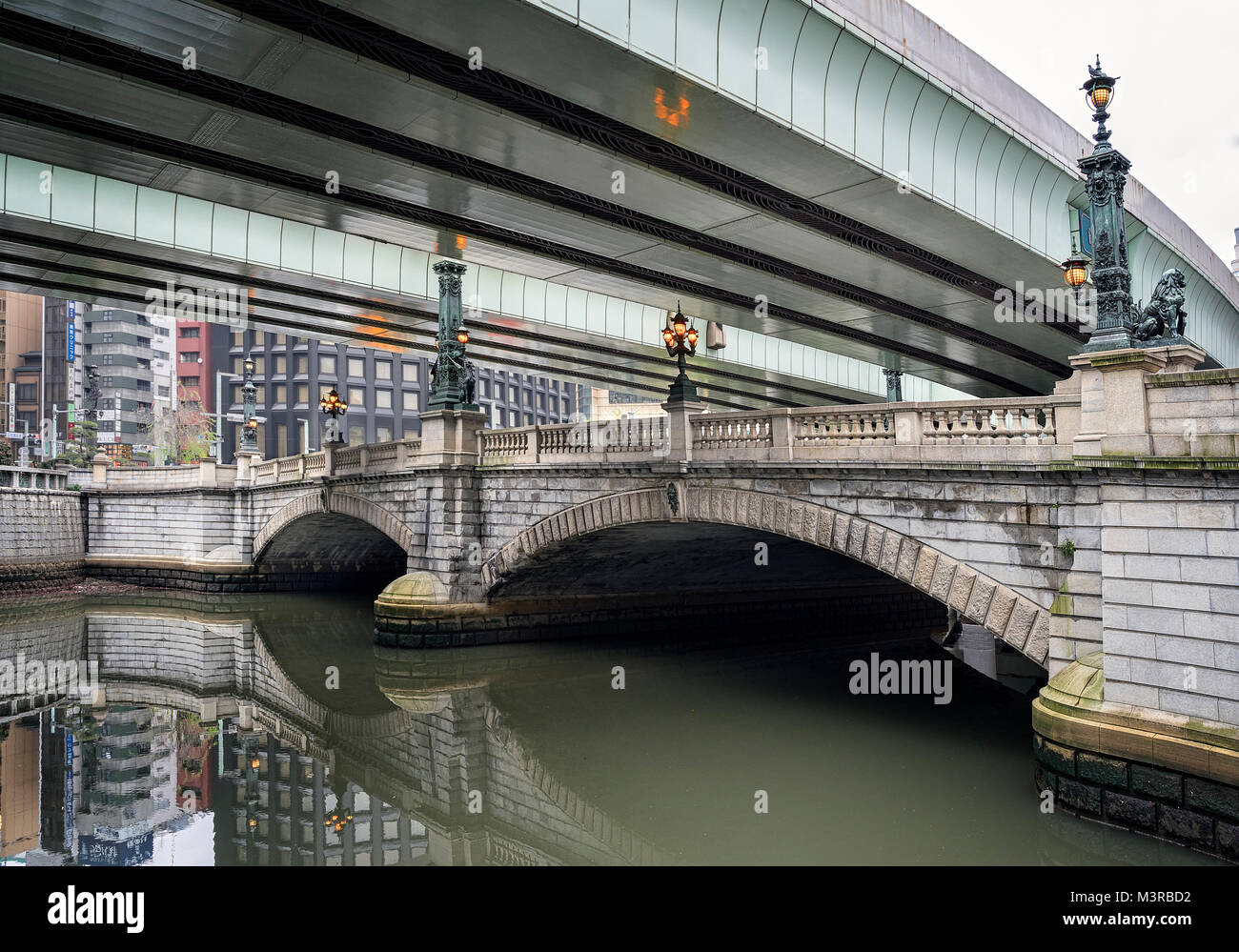 Japan, Honshu island, Kanto, Tokyo, Nihonbashi bridge Stock Photo - Alamy