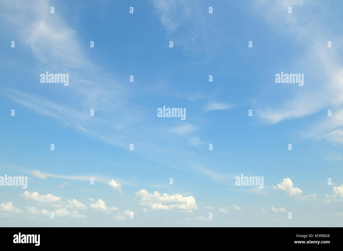 clouds in the blue sky Stock Photo - Alamy