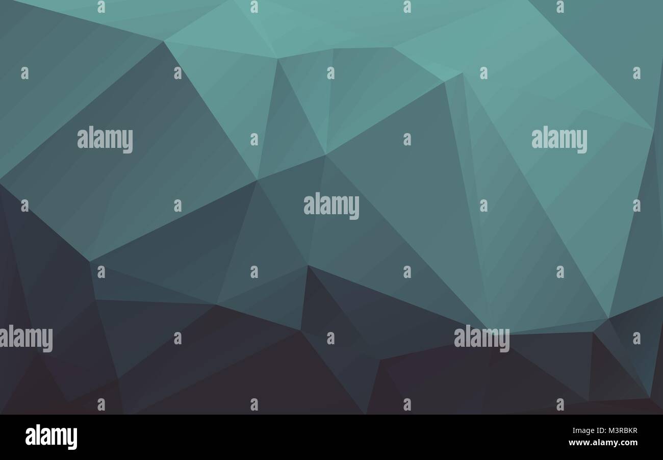 abstract modern low poly dark green background Stock Vector Image & Art ...