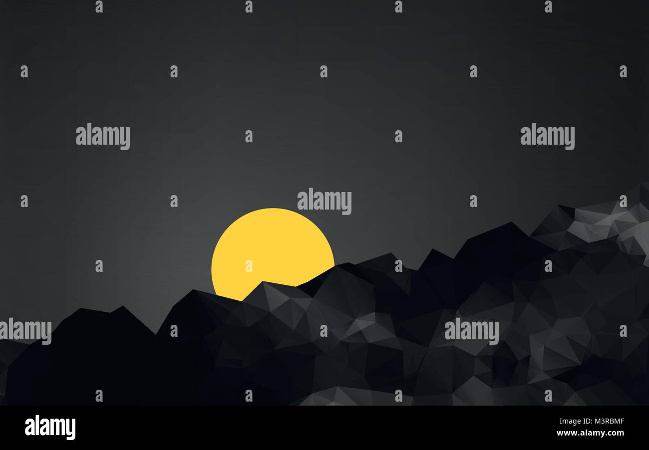 Geometric horizon Stock Vector Images - Alamy