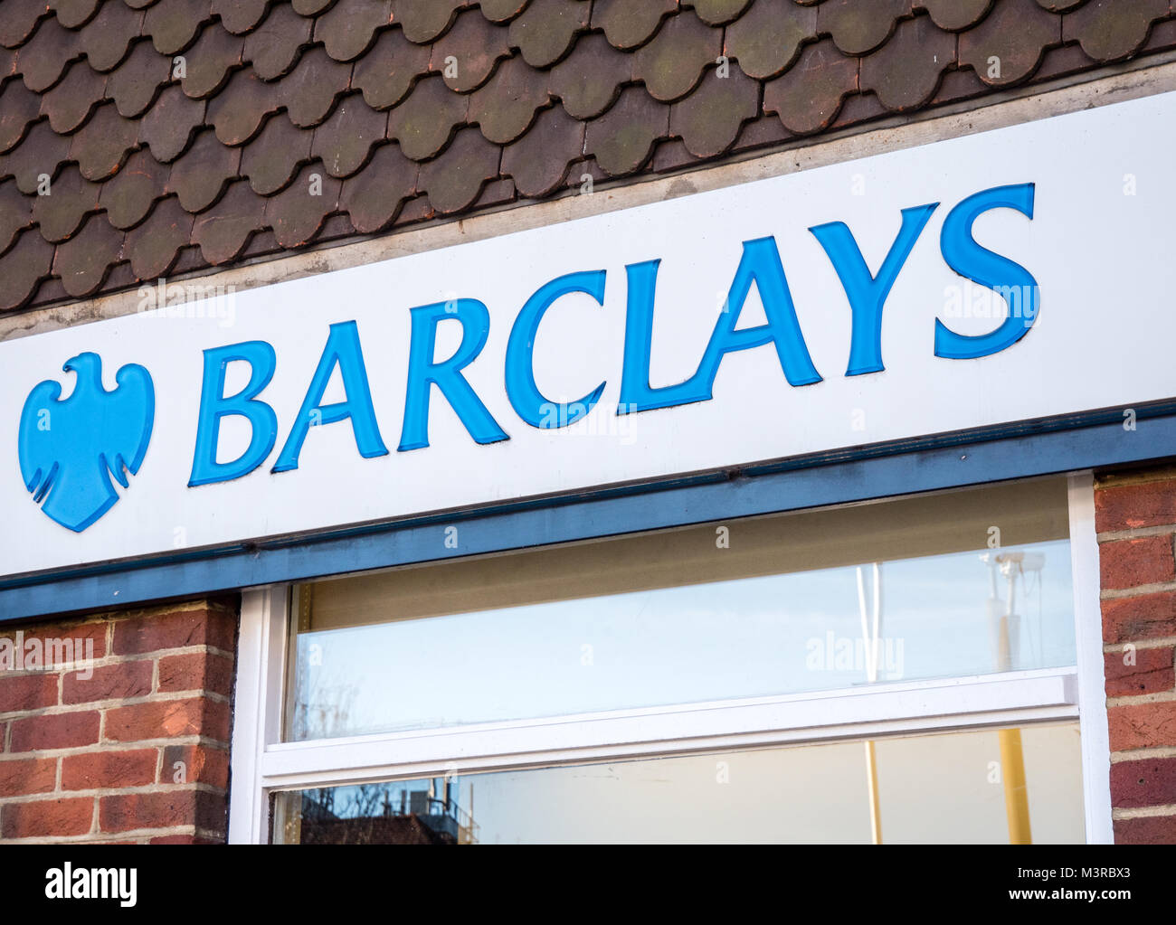 Barclays Bank Sign, Barclays Bank, Caversham, Reading, Berkshire ...